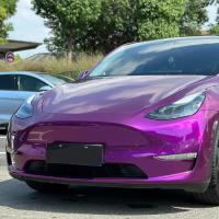 China Metal Paint Purple Car Wrap Vinyl Film 1.52x18m Color Change for Vehicle Wrapping for sale
