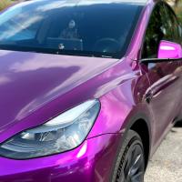 China Metal Paint Purple Car Wrap Vinyl Film 1.52x18m Color Change for Vehicle Wrapping for sale