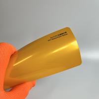China Metal Paint Yellow Car Wrap Vinyl Film 1.52x18m Color Change for Vehicle Wrapping for sale