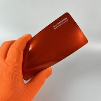China Metal Paint Orange Blue Car Wrap Vinyl Film 1.52x18m Color Change for Vehicle for sale