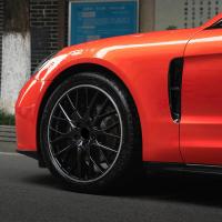 China Metal Paint Orange Blue Car Wrap Vinyl Film 1.52x18m Color Change for Vehicle for sale