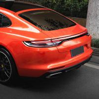 China Metal Paint Orange Blue Car Wrap Vinyl Film 1.52x18m Color Change for Vehicle for sale