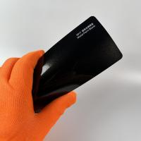 China Metal Paint Black Car Wrap Vinyl Film 1.52x17m 160 Micron Color Change for Vehicle for sale