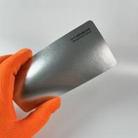China Metallic Silver Car Wrap Vinyl Film 1.52x17m 160 Micron Color Change for Vehicles for sale