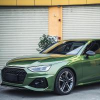 China Mamba Green Metal Paint Car Wrap Vinyl Film 1.52x17m Removable Adhesive for Vehicle Color Change for sale