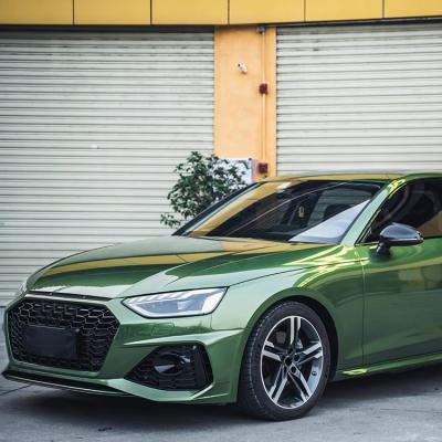 China Mamba Green Metal Paint Car Wrap Vinyl Film 1.52x17m Removable Adhesive for Vehicle Color Change for sale