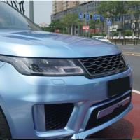 China Metal Paint Mist Blue Car Wrap Vinyl Film 1.52x17m Color Change for Vehicle for sale
