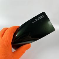China Paint Metal Midnight Green Car Wrap Vinyl 1.52x17m 160 Micron Color Change Film for Vehicles for sale