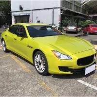China M4 Paint Lemon Yellow Car Wrap Vinyl Film 1.52x17m Removable Adhesive for Vehicle Color Change for sale