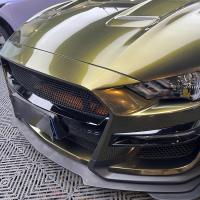 China Midnight Gold Paint Metal Car Wrap Vinyl 1.52x17m Removable Adhesive Color Change Sticker Film for Vehicle for sale