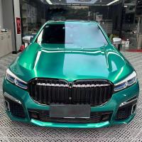 China Emerald Green Metal Paint Car Wrap Vinyl Film 1.52x17m Color Change for Vehicle for sale
