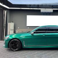 China Emerald Green Metal Paint Car Wrap Vinyl Film 1.52x17m Color Change for Vehicle for sale