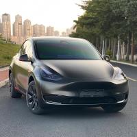 China Matte Pure Metal Black Car Wrap Vinyl Film 1.52x17m Color Change for Vehicle Body Stickers for sale