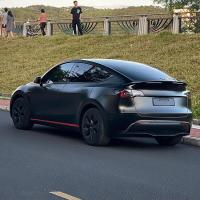 China Matte Pure Metal Black Car Wrap Vinyl Film 1.52x17m Color Change for Vehicle Body Stickers for sale