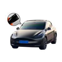 China Matte Pure Metal Black Car Wrap Vinyl Film 1.52x17m Color Change for Vehicle Body Stickers for sale
