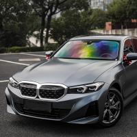 China Pure Metal Deep Grey Car Wrap Vinyl 1.52x17m Color Change Film for Vehicle Wrapping for sale