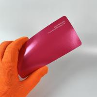 China Pure Metal Princess Pink Car Wrap Vinyl Film 1.52x17m Removable Adhesive for Vehicle Color Change for sale