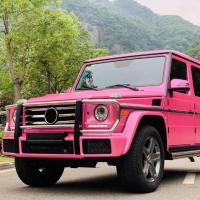 China Pure Metal Princess Pink Car Wrap Vinyl Film 1.52x17m Removable Adhesive for Vehicle Color Change for sale
