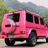 China Pure Metal Princess Pink Car Wrap Vinyl Film 1.52x17m Removable Adhesive for Vehicle Color Change for sale