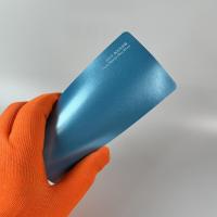 China Pure Metal Sky Blue Classic Blue Car Wrap Vinyl Film 1.52x17m Color Change for Vehicle Wrapping for sale