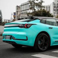 China Pure Metal Baby Blue Car Vinyl Wrap 1.52x18m Air Bubble Free Photochromic Tint Film for sale