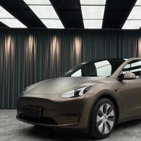 China Ultra Matte Brown Grey Car Wrap Vinyl Film 1.52x17m Color Change for Vehicle Wrapping for sale