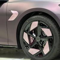 China Ultra Matte Black Purple Car Wrap Vinyl Film 1.52x17m Color Change for Vehicle Wrapping for sale
