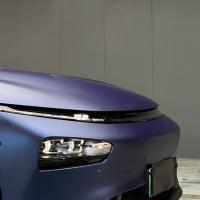 China Ultra Matte Metal Blue Car Wrap Vinyl Film 1.52x17m Color Change for Vehicle Wrapping for sale