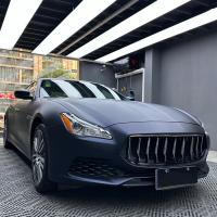 China Ultra Matte Black Blue Car Wrap Vinyl Film 1.52x17m Color Change for Vehicle Wrapping for sale
