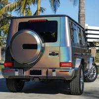 China Glossy Rainbow Laser Grey 3M Chameleon Car Wrap Vinyl 1.52x17m Color Change Film for Vehicle Wrapping for sale