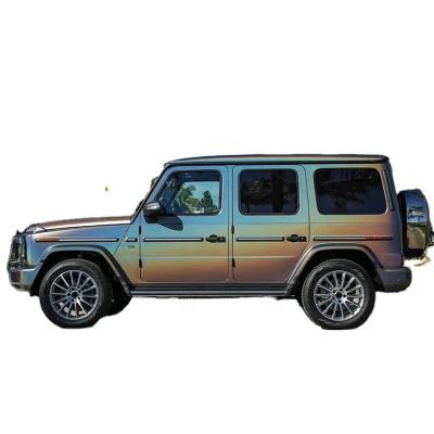 China Glossy Rainbow Laser Grey 3M Chameleon Car Wrap Vinyl 1.52x17m Color Change Film for Vehicle Wrapping for sale