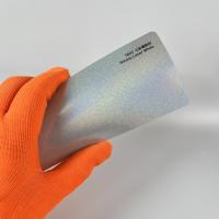 China Glossy Laser White 3M Car Wrap Vinyl 1.52x17m Color Change Film for Vehicle Wrapping for sale