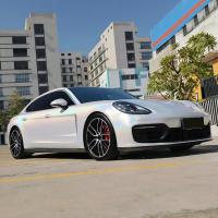 China Glossy Laser White 3M Car Wrap Vinyl 1.52x17m Color Change Film for Vehicle Wrapping for sale
