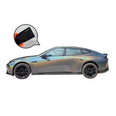 China Glossy Laser Black 1.52x17m Car Wrap Vinyl Film Color Change for Vehicle Wrapping for sale