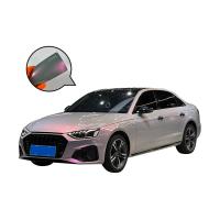 China Twin Candy Grey Red Car Wrap Vinyl Film 1.52x17m Color Change for Vehicle Wrapping for sale