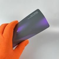 China Twin Candy Grey Purple Color Change Car Wrap Vinyl Film 1.52x17m 160 Micron for Vehicle Wrapping for sale