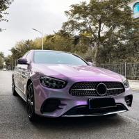 China Twin Candy Grey Purple Color Change Car Wrap Vinyl Film 1.52x17m 160 Micron for Vehicle Wrapping for sale