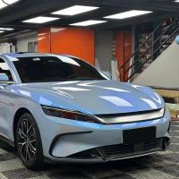 China Twin Candy Grey Cyanine Car Wrap Vinyl 1.52x17m Color Change Film for Vehicle Wrapping for sale