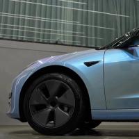 China Twin Candy Grey Cyanine Car Wrap Vinyl 1.52x17m Color Change Film for Vehicle Wrapping for sale