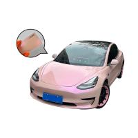 China Twin Candy Magic Pink Car Wrap Vinyl 1.52x17m Color Change Film for Vehicle Wrapping for sale