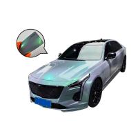 China Twin Candy Grey Green Car Wrap Vinyl Film 1.52x17m Color Change for Vehicle Wrapping for sale