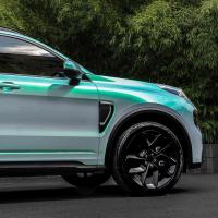 China Twin Candy Grey Green Car Wrap Vinyl Film 1.52x17m Color Change for Vehicle Wrapping for sale