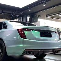 China Twin Candy Grey Green Car Wrap Vinyl Film 1.52x17m Color Change for Vehicle Wrapping for sale