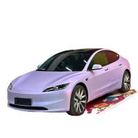 China Matte Twin Candy Silver Purple Car Wrap Vinyl Film 1.52x17m Color Change for Vehicle Wrapping for sale