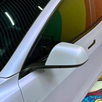 China Matte Twin Candy Silver Purple Car Wrap Vinyl Film 1.52x17m Color Change for Vehicle Wrapping for sale