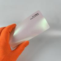 China Glossy Aurora White Car Wrap Vinyl Film 1.52x17m Removable Adhesive 160 Micron for sale