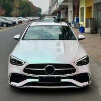 China Glossy Aurora White Car Wrap Vinyl Film 1.52x17m Removable Adhesive 160 Micron for sale