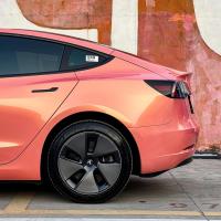 China Magic Gold Pink Automotive Vinyl Wrap 1.52x17m Laser Flip Color Changing Film for Cars for sale