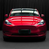 China PET Liquid Ruby Red Car Wrap Vinyl 1.52x17m Super Glossy Air Bubble Free Decorative Film for sale