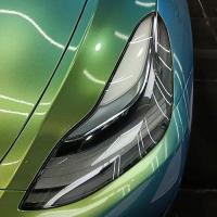 China Glossy Chameleon Jungle Green PVC Film Roll 1.52x17m Car Decal Sticker Decorative Vinyl Wrap for sale